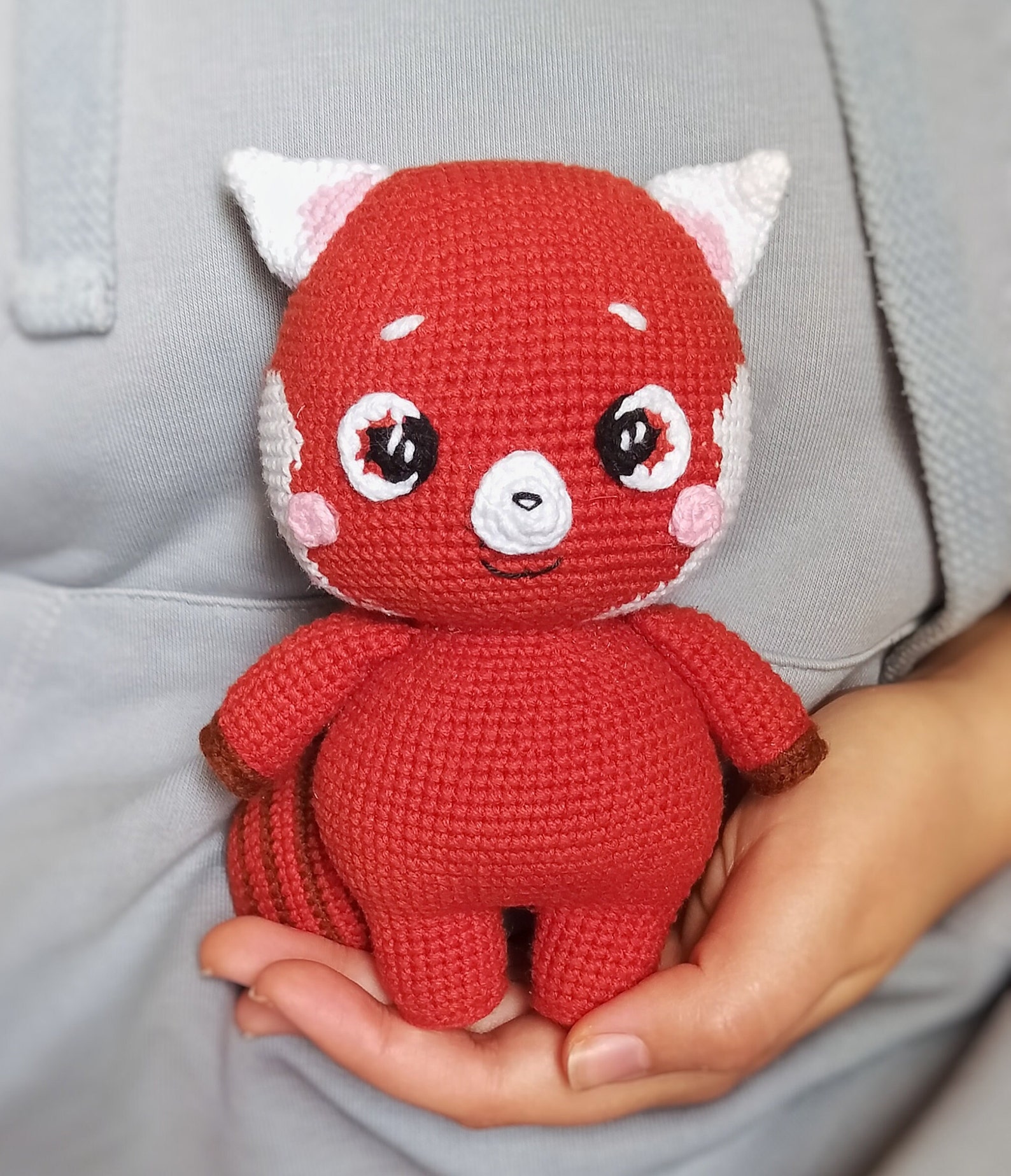 Amigurumi Red Panda Mei the Red Panda Crochet Pattern PDF | Etsy