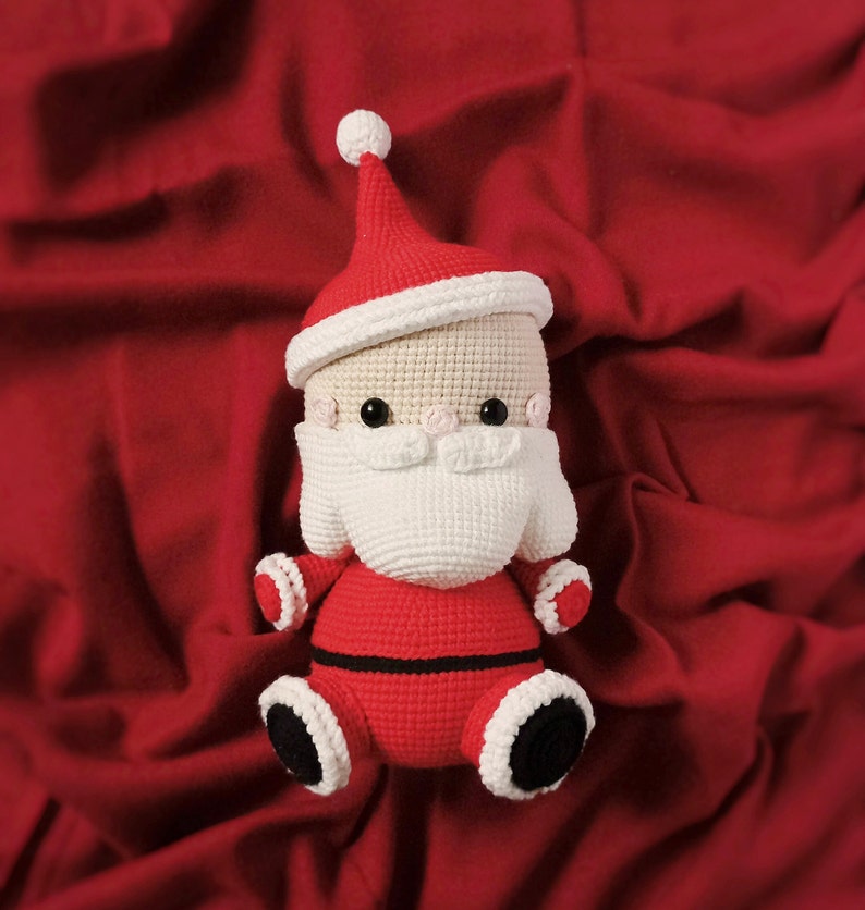 Santa Crochet Pattern Amigurumi Christmas Doll Pattern - Etsy