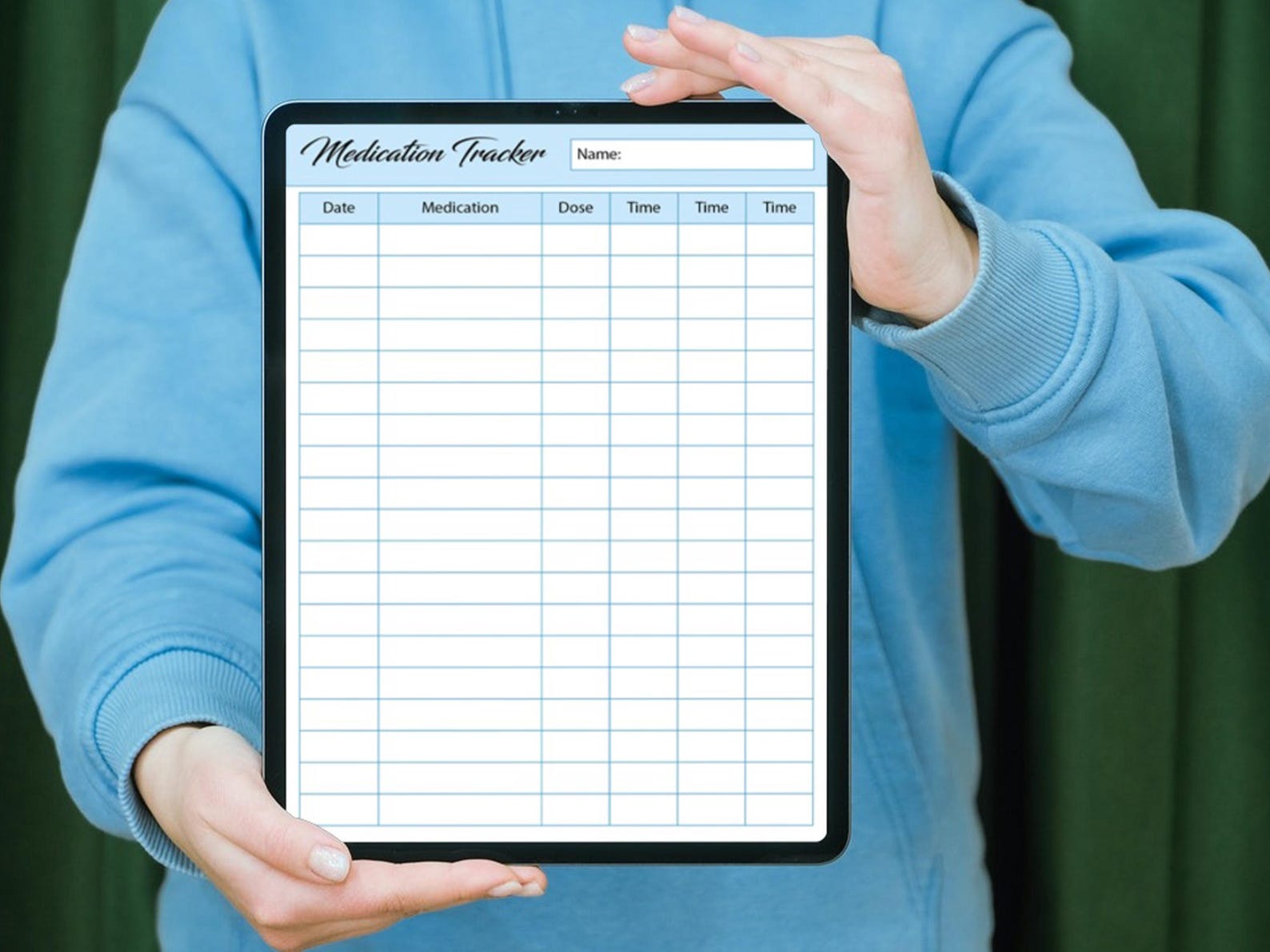 Printable Medication Tracker, Daily Medication Tracker Printable ...