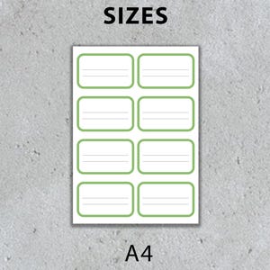 Name Tag Template, Editable Name Tag Template, Printable Name Tag ...