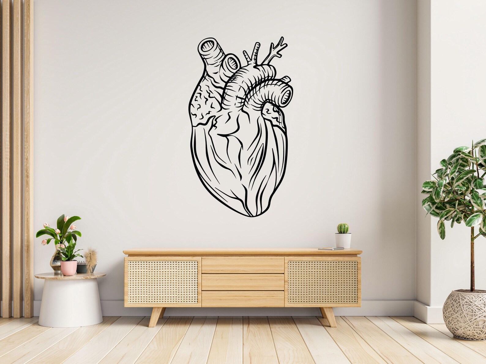 Anatomical Heart Svg Design, Human Heart Svg, Anatomy Svg, Heart SVG ...