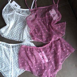 Sheer Nightgown Lingerie See Through Pajamas Set for Women - Etsy