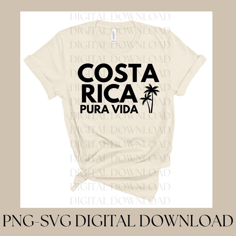 Costa Rica Png - Etsy