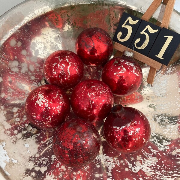 Red Ball Ornament - Etsy