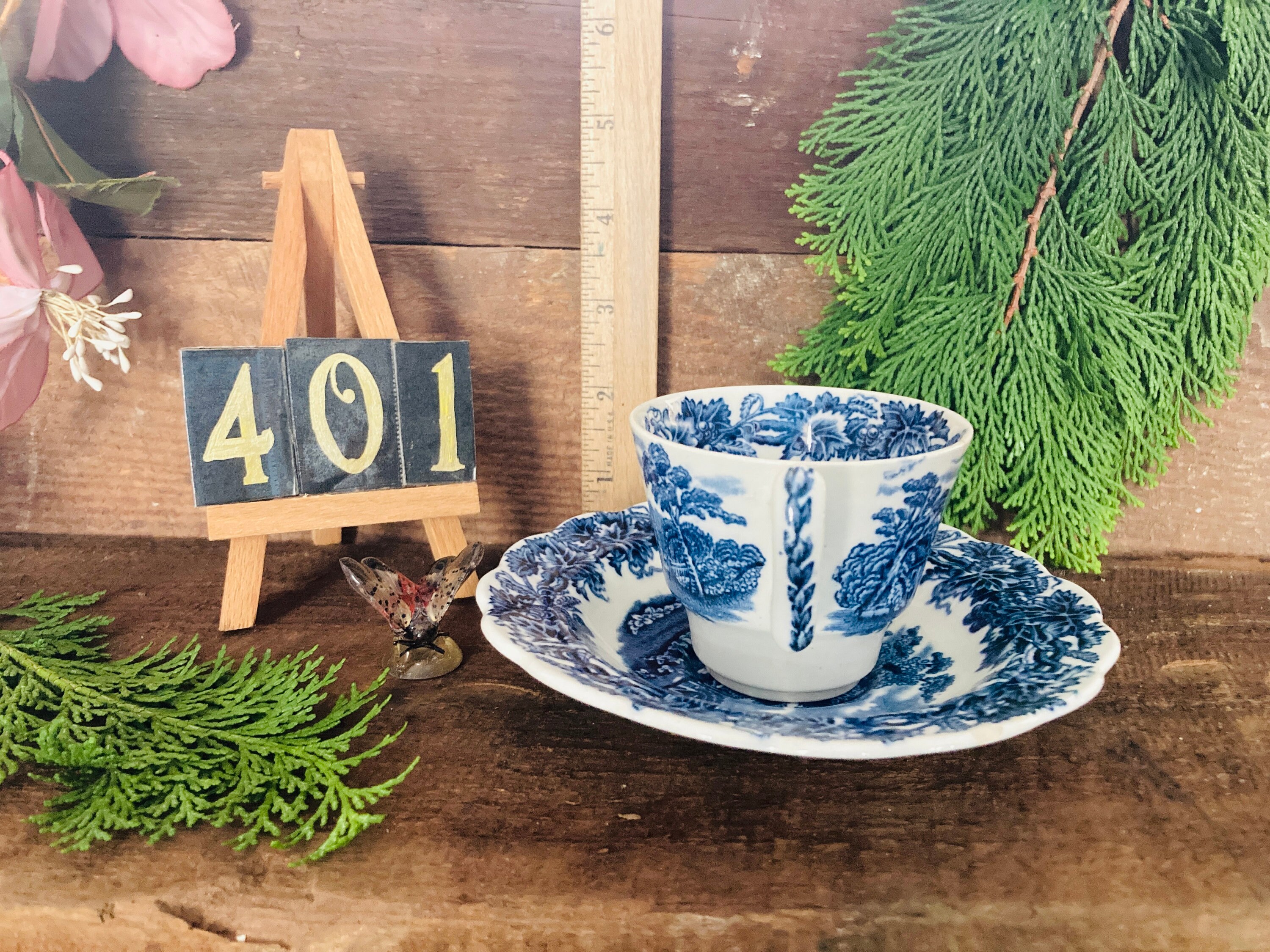 401 Vintage Booths British Scenery Cup and Saucer A8024 - Etsy