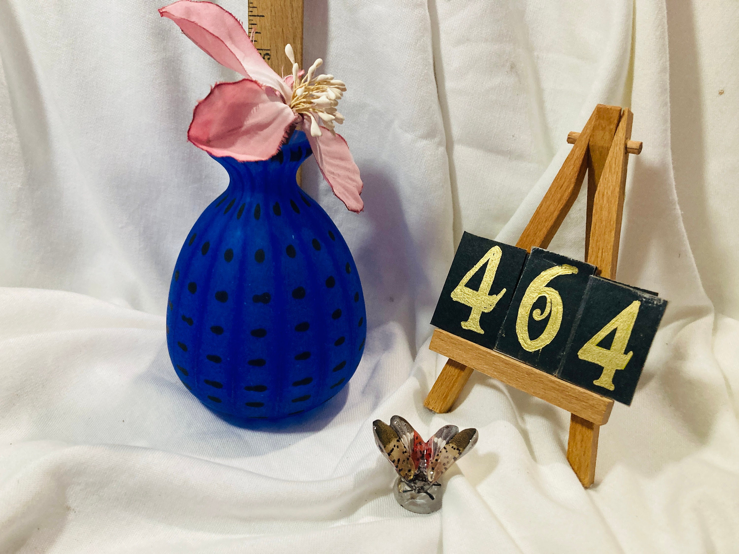 464 Royal Limited Crystal Vase Art Glass Cobalt Blue Slight - Etsy