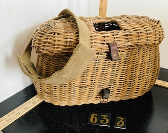 Wicker Fish Basket - Etsy