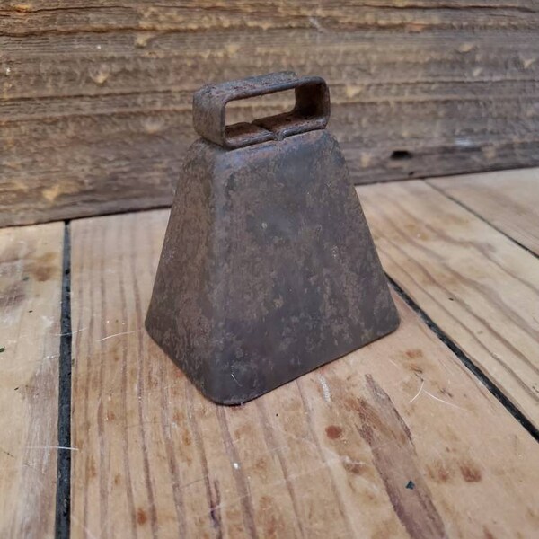 Antique Cow Bell - Etsy