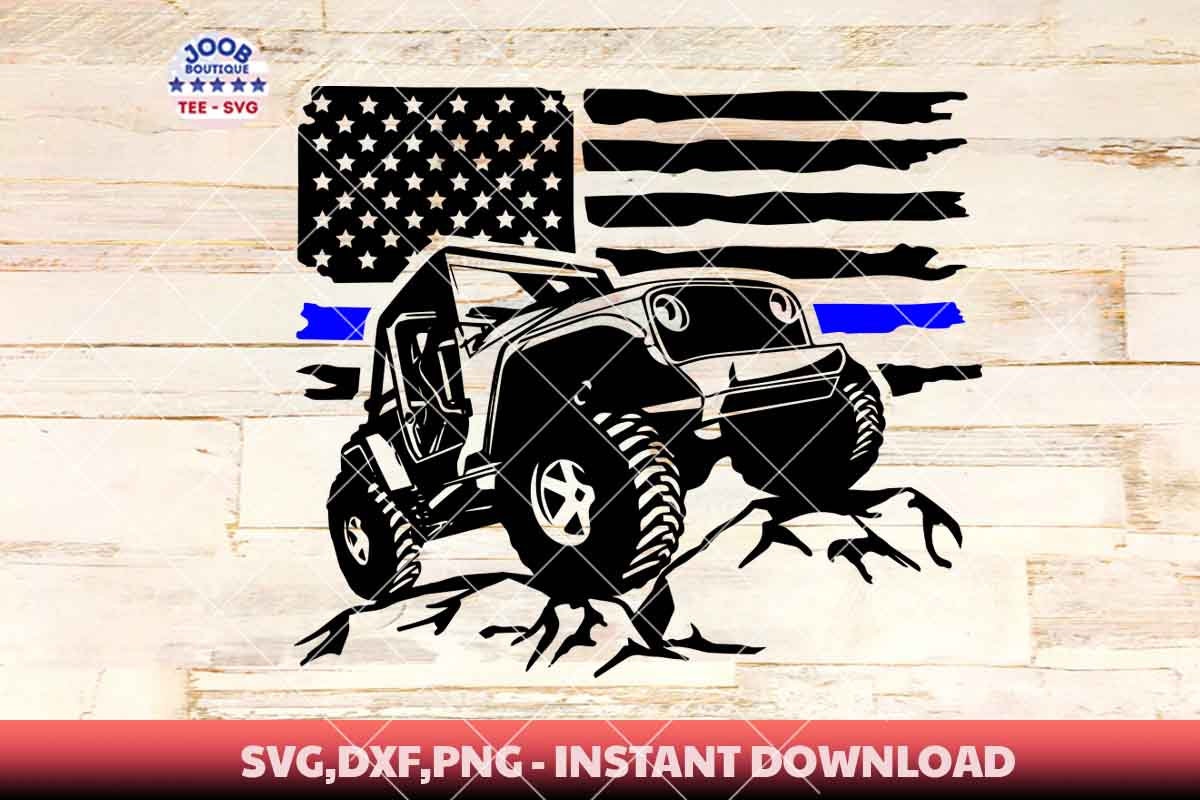 US Offroad 4WD Svgamerican Offroad Svgterrain - Etsy