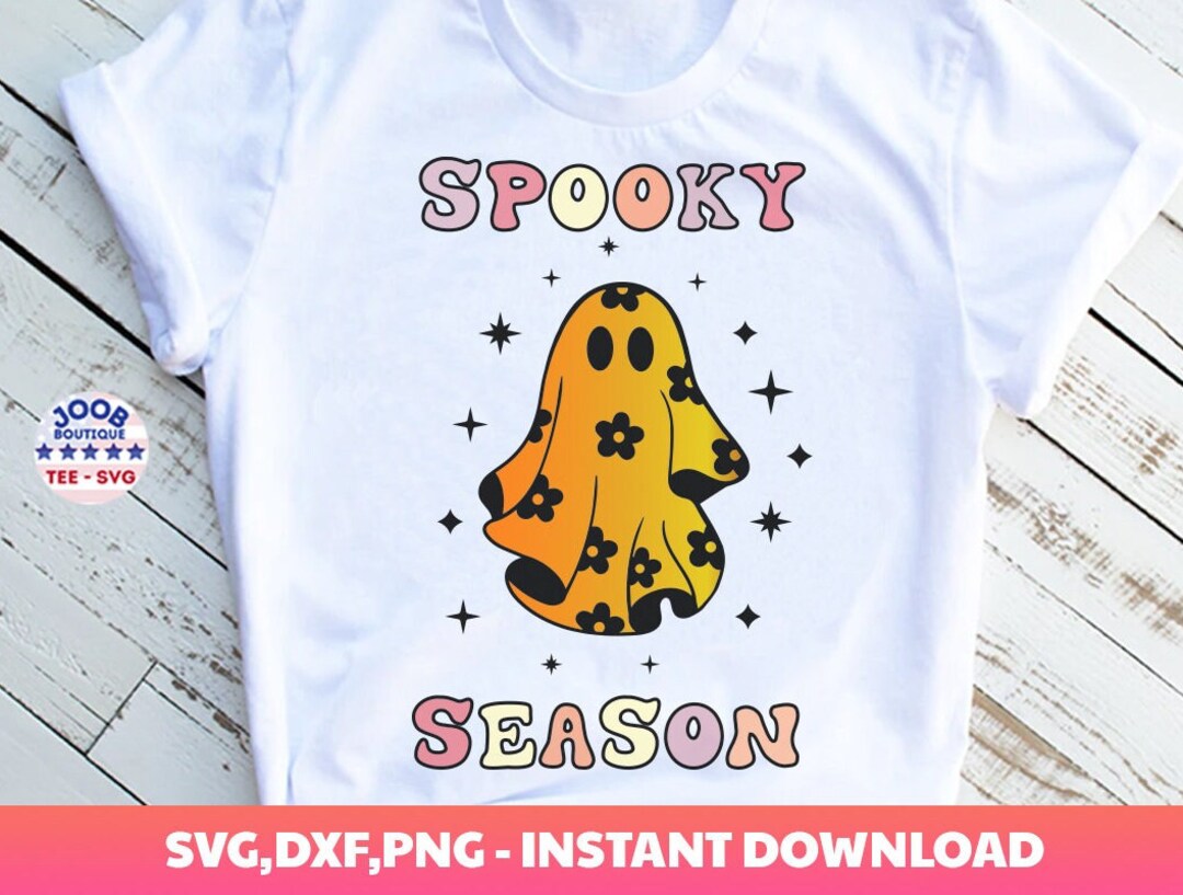Daisy Ghost Cute Svg ,spooky Season Svg, Hot Ghoul Svg, Ghost Vibes ...