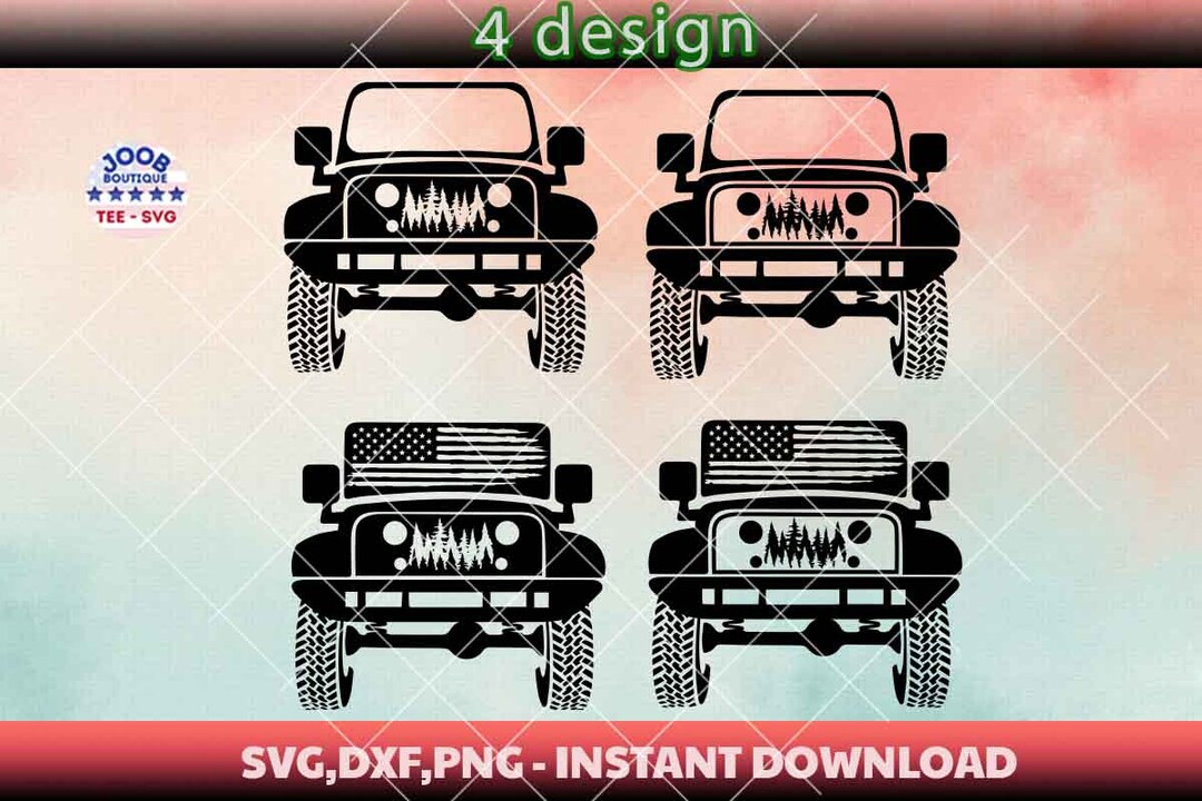 American Offroad Svg,retro Png,off-road Bundle,offroad Forest,usa Flag ...