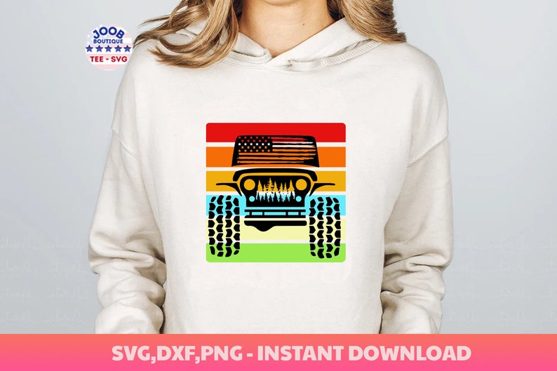 American Offroad Svg, Offroad Forest Svg, USA Flag, US Offroad, 4WD ...