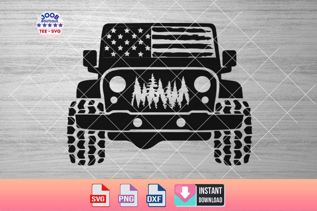 US Flag Offroad Svg,american Offroad,offroad Forest Svg,usa Flag Png ...