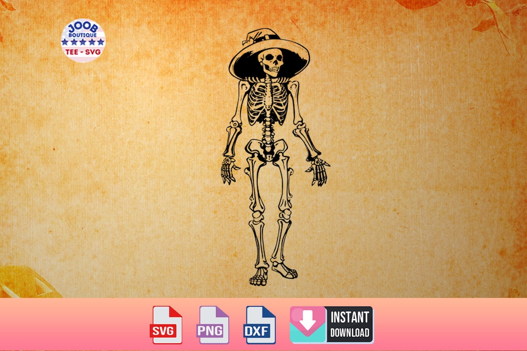 Skeleton Witch Svg,halloween Skeleton Svg,witch Celestial,ghost Svg ...