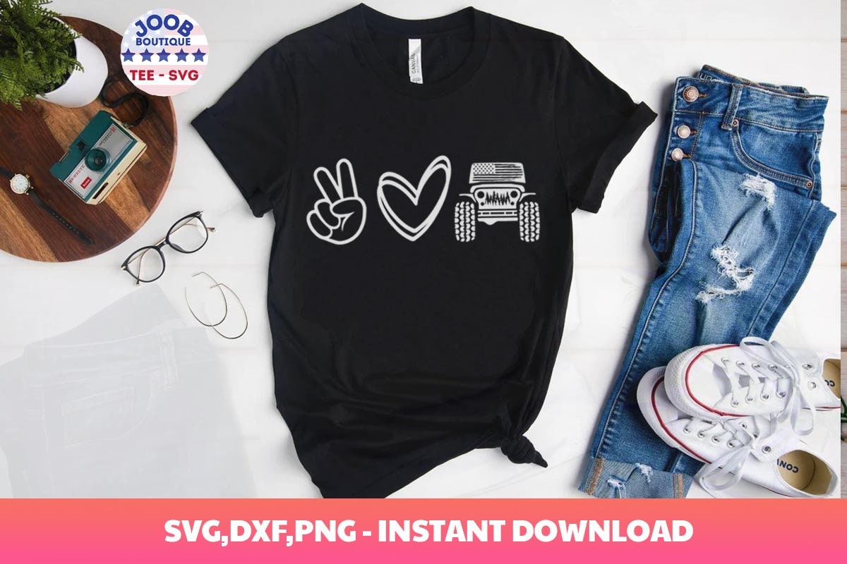 Peace Love Offroad Style Svg4wdpeace Love Svgpeace Sign - Etsy