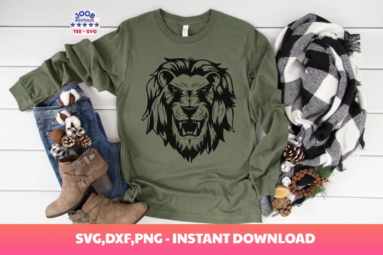 Lion Head SVG Lion Vector Svg Silhouette Lion Clipartlion | Etsy