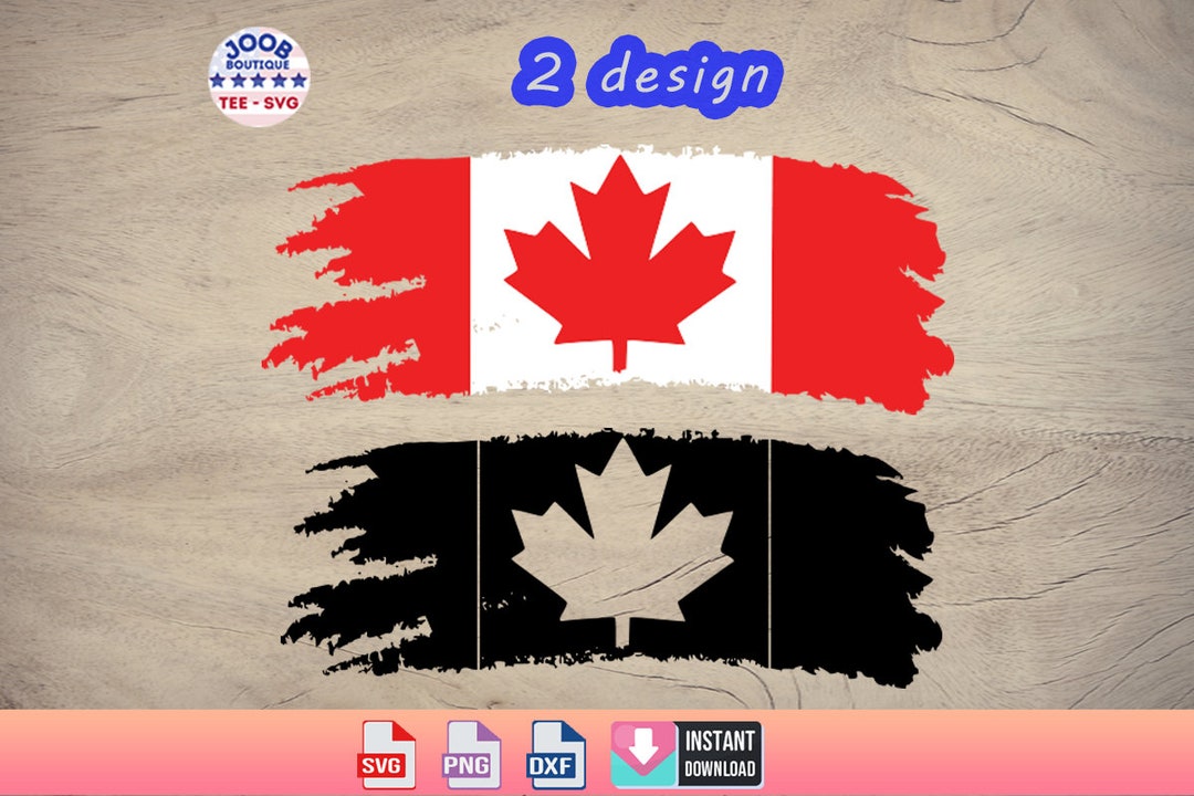 Flag of Canada Svg,canadian Flag Svg,canada Cut Files, Maple Leaf Svg ...