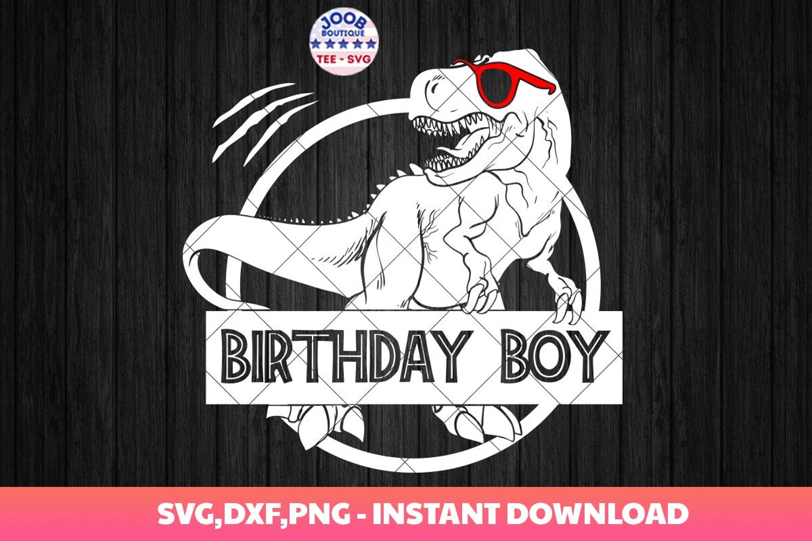 Boys T-rex Svg Dinosaur Birthday Boy Kid Dinosaur Party | Etsy