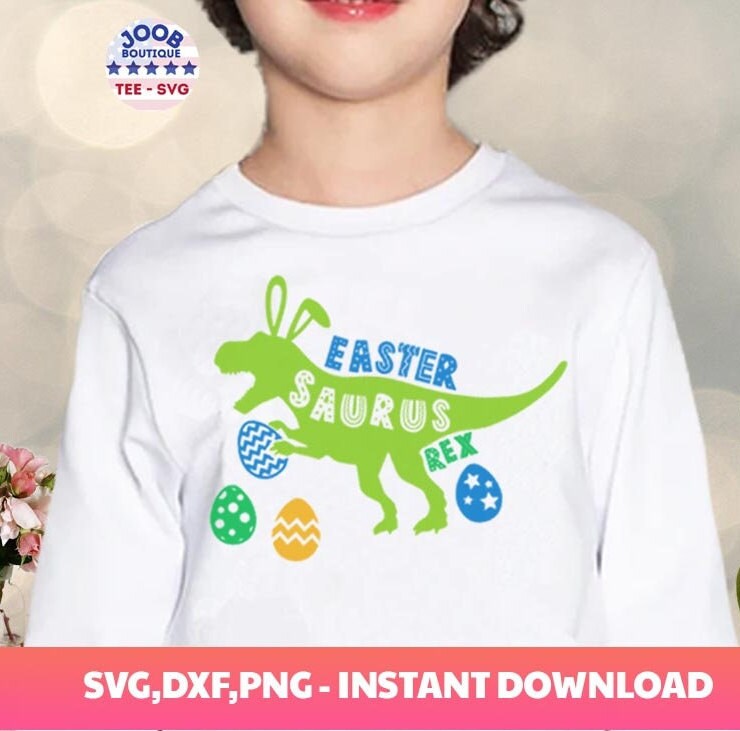 T-rex Easter Svg,bunny Saurus Svg, Easter Dinosaur Svg,t-rex Bunny Svg ...