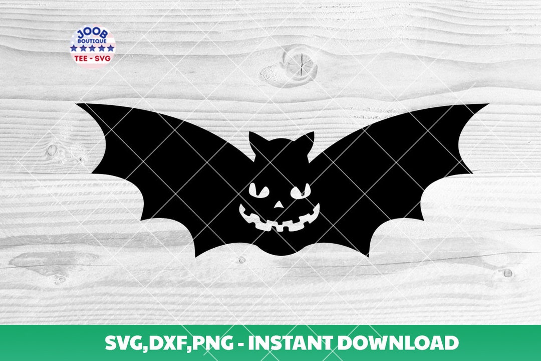 Halloween Bat Svg,bat Png, Bat Cutfile, Bat Svg, Spooky Bat Svg, Horror ...
