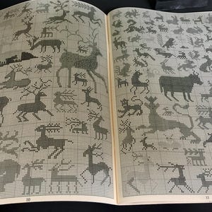 Traditional Samplers Motifs Book - Etsy