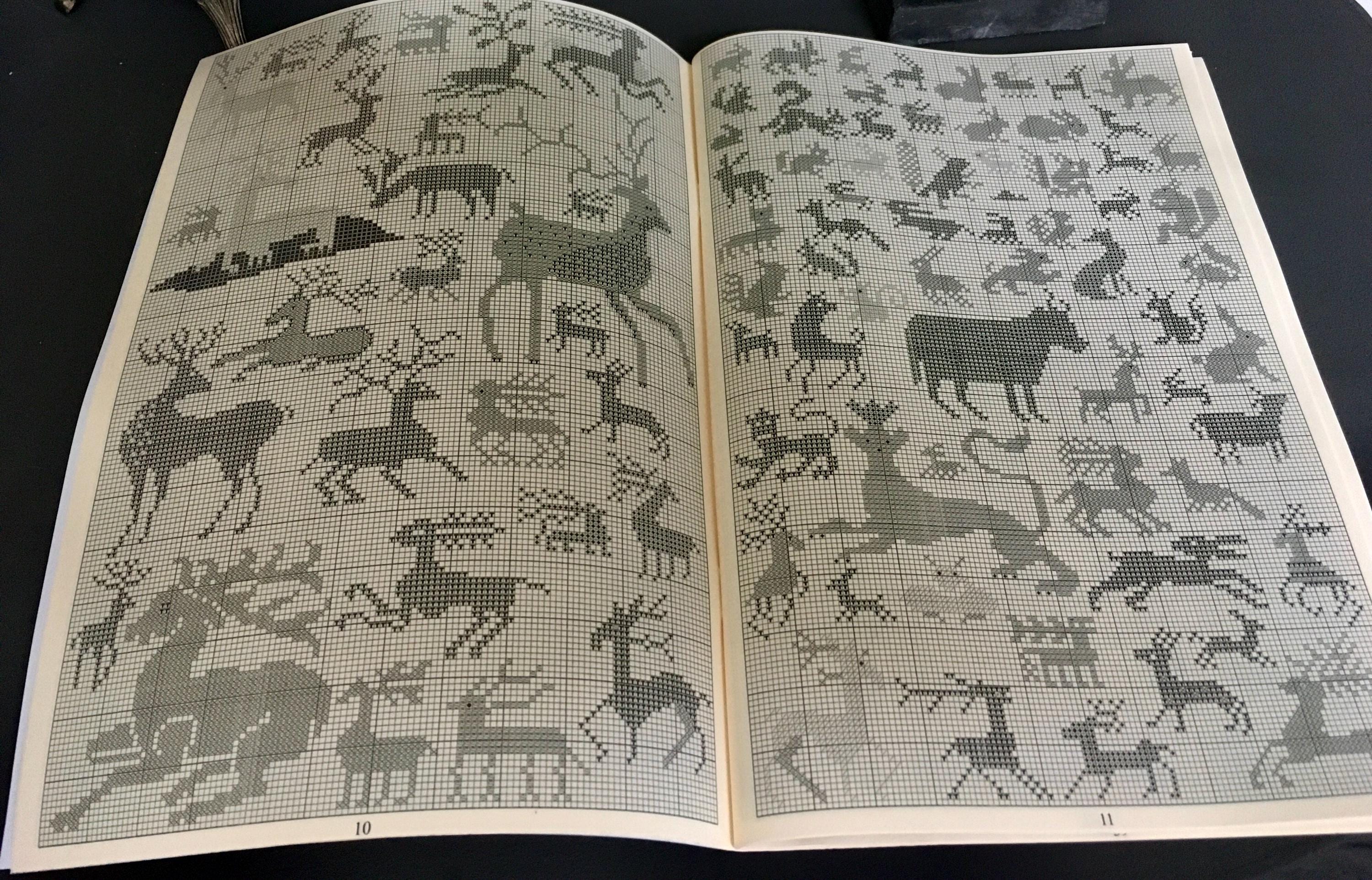 Traditional Samplers Motifs Book - Etsy