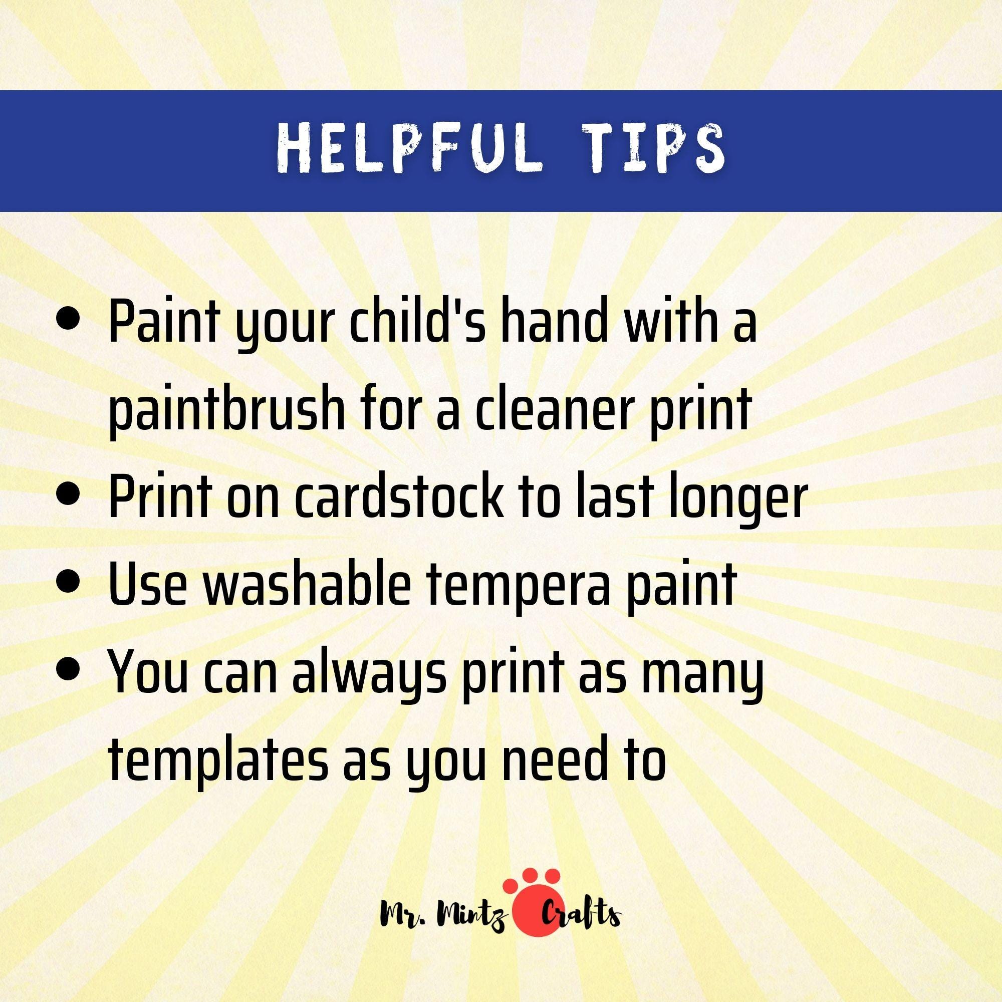 Columbus Day Handprint Craft Printable Explorer Activity for Kids With ...