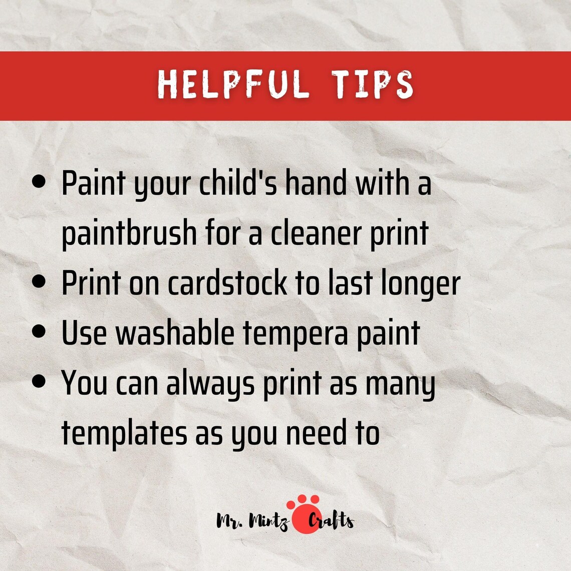 Veterans Day Remembrance Day Poppy handprint Art Craft for Toddler ...