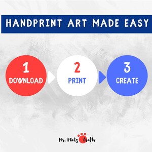 Labor Day Handprint Keepsake Art Craft Printable | USA Patriotic ...