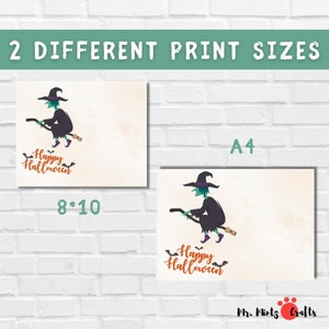 Handprint Witch Craft for Kids | Fall Preschool Handprint Art Crafts ...