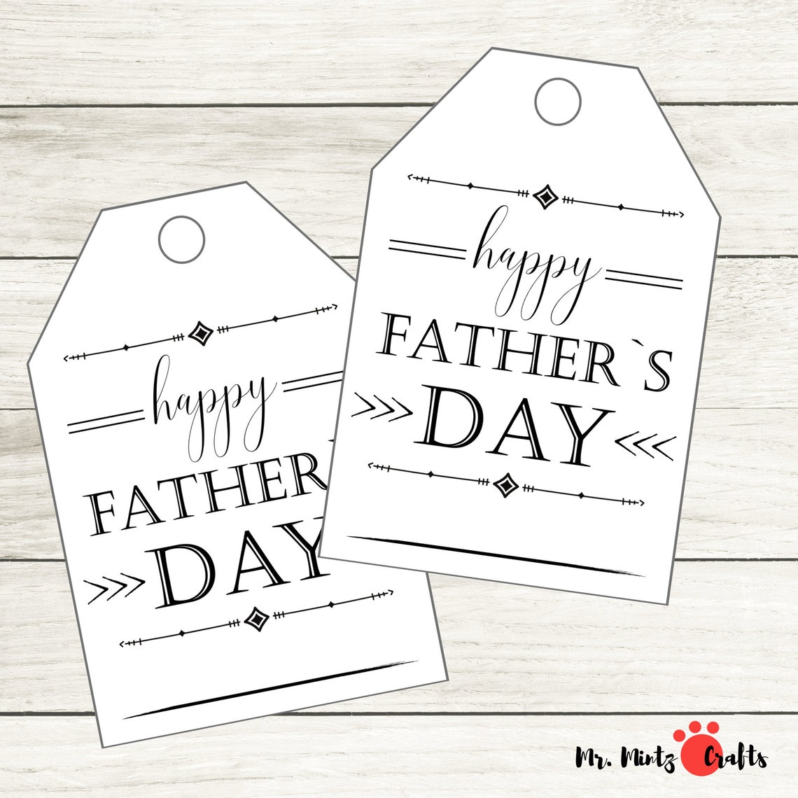 Father's Day Gift Tags for Church Gifts Printable - Etsy