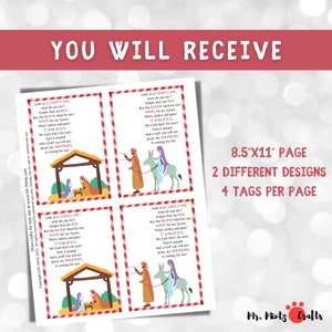 Candy Cane Legend | Legend of the Candy Cane Card Printable | Candy ...