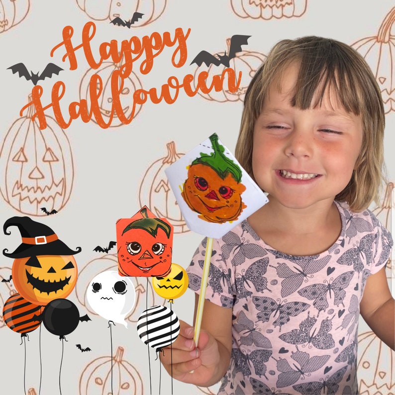 PRINTABLE HALLOWEEN Montessori Toys Kids Halloween Activity - Etsy