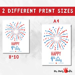 Fourth of July Handprint Art Craft | Firework Handprint Art | Happy 4th ...