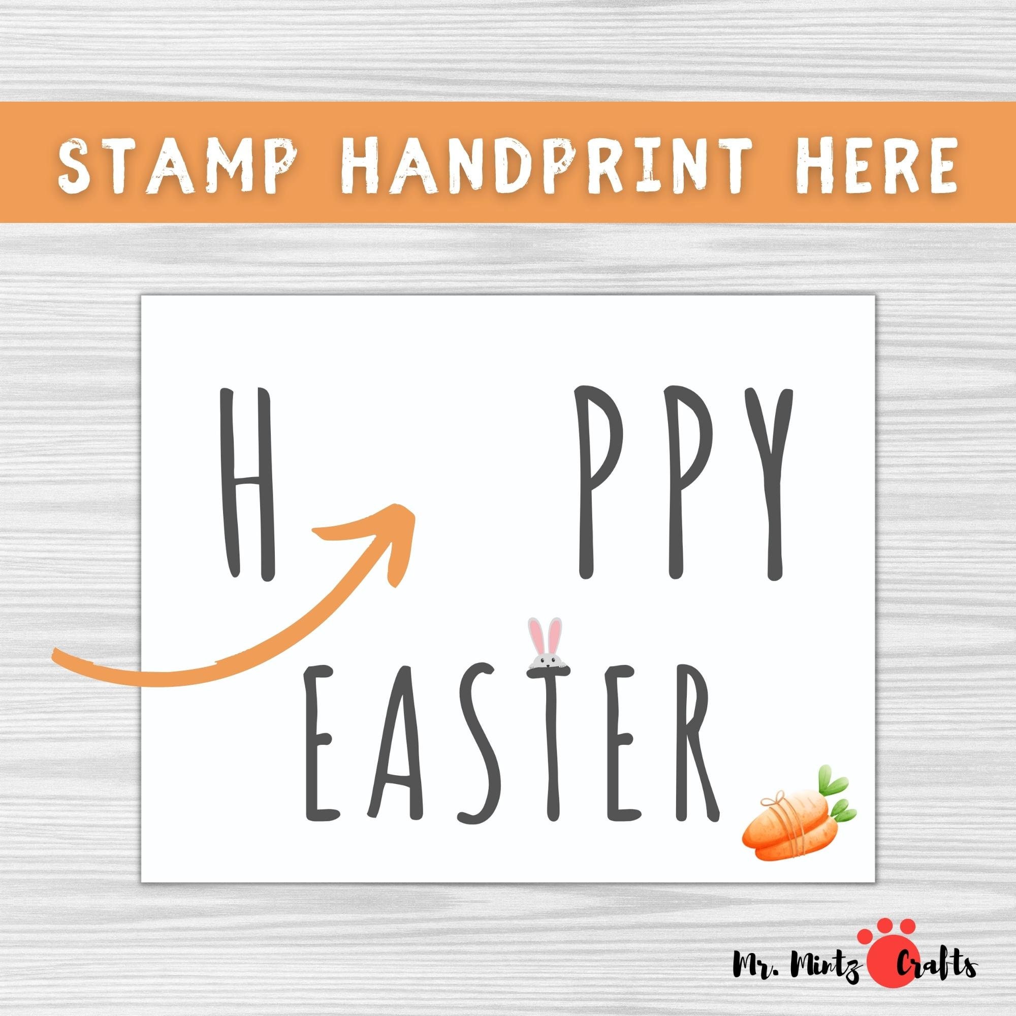 Easter Handprint Art | Happy Easter Handprint Footprint Art Craft ...