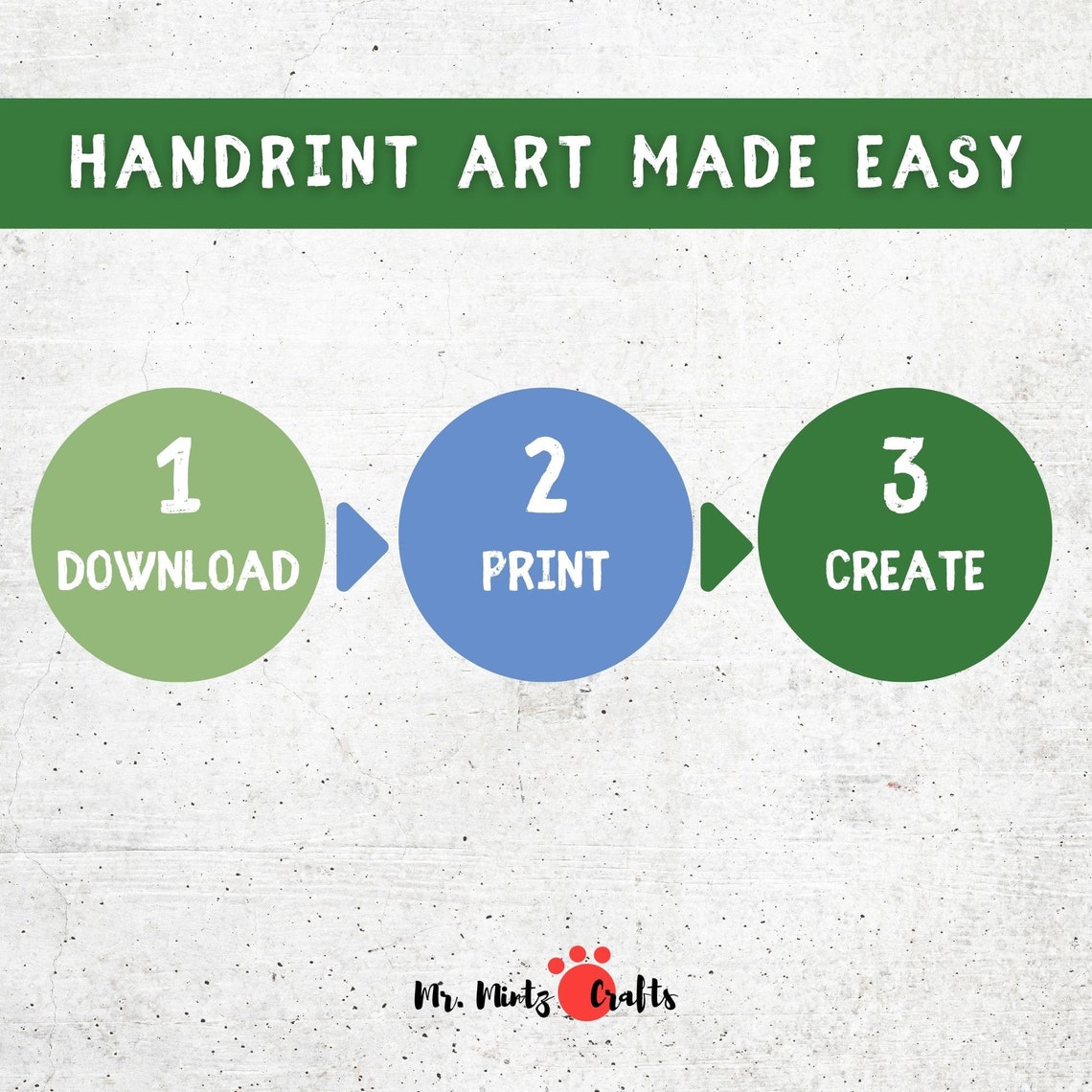 Earth Day Handprint Art Craft Earth Day Printable for Kids - Etsy