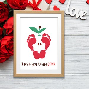 Mothers Day Handprint Fingerprint Art Craft Printable From Son Daughter ...