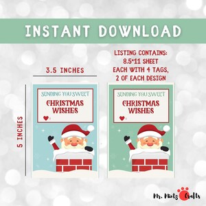 Santa Claus Candy Cane Holder Template | Candy Cane Gram | Christmas ...