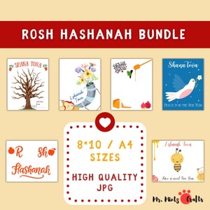 Rosh Hashanah Handprint Art Craft | Rosh Hashanah Card | Rosh Hashanah ...