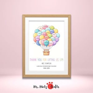 Teacher Appreciation Keepsake Gift Handprint Fingerprint Art Craft ...