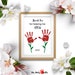 Teacher Appreciation Gift | Teacher Thank You | Handprint Art Crafts ...