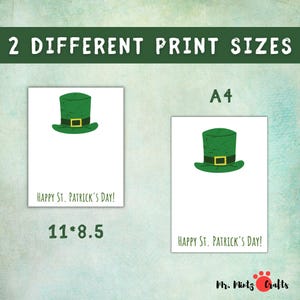 Leprechaun St. Patrick’s Day Handprint Art Craft | St Paddy’s Day ...