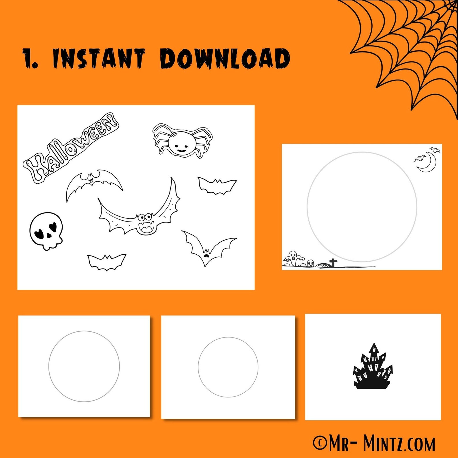 Easy Halloween Diorama Craft Project for Kids Cute Halloween - Etsy