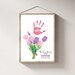 Teacher Appreciation Gift Handprint Fingerprint Art Craft Printable ...