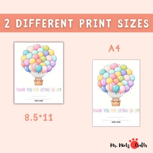 Teacher Appreciation Keepsake Gift Handprint Fingerprint Art Craft ...