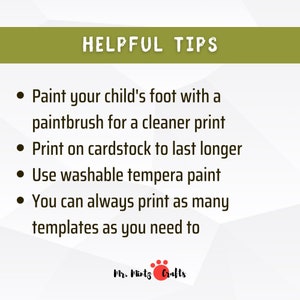 Earth Day Footprint Art Craft | Earth Day Printable for Kids | Happy ...