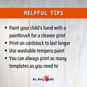 Flag Poem Labor Day Handprint Keepsake Art Craft Printable | USA ...