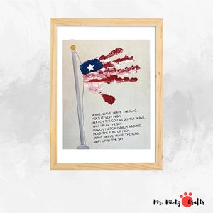Handprint Art 4th of July | Independence Day Handprint Art Craft ...