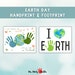 Earth Day Handprint Craft Earth Day Printable Kids Earth Day Activities ...