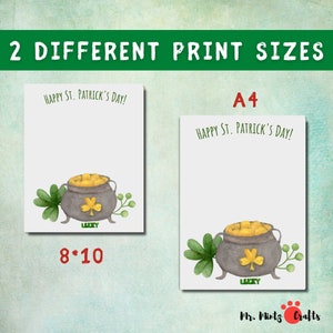 St Patrick's Day Handprint Art Craft Activities | Shamrock Pot of Gold ...